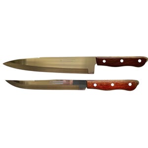 Vintage Maxam Stainless Knife Set 14 Chef and 9 Carving Made in Japan ...