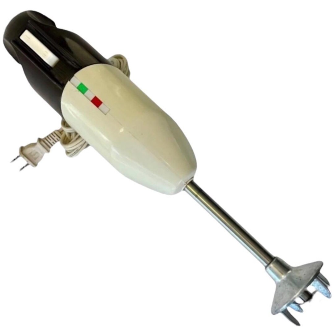 VINTAGE Hand Mixer Electric Blender Immersion Wand Made in Italy 100W ...