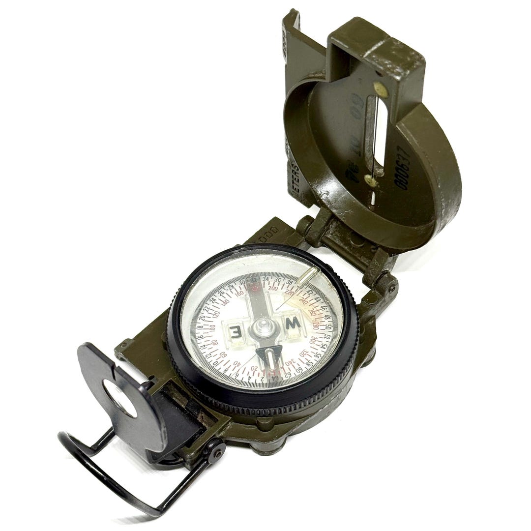 Vintage 1975 US Army Military Compass - Stocker & Yale - Etsy