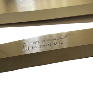 Vintage Maxam Stainless Knife Set 14 Chef and 9 Carving Made in Japan ...