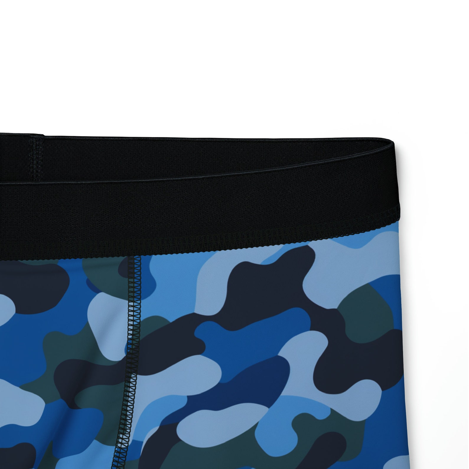 Aquaflage Men's Boxers, Blue Camouflage Pattern, Stretchy & Soft ...