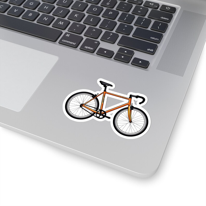 Fixie Ride Sticker | Vintage-style Bicycle Decal | Hipster Dorm Decor ...
