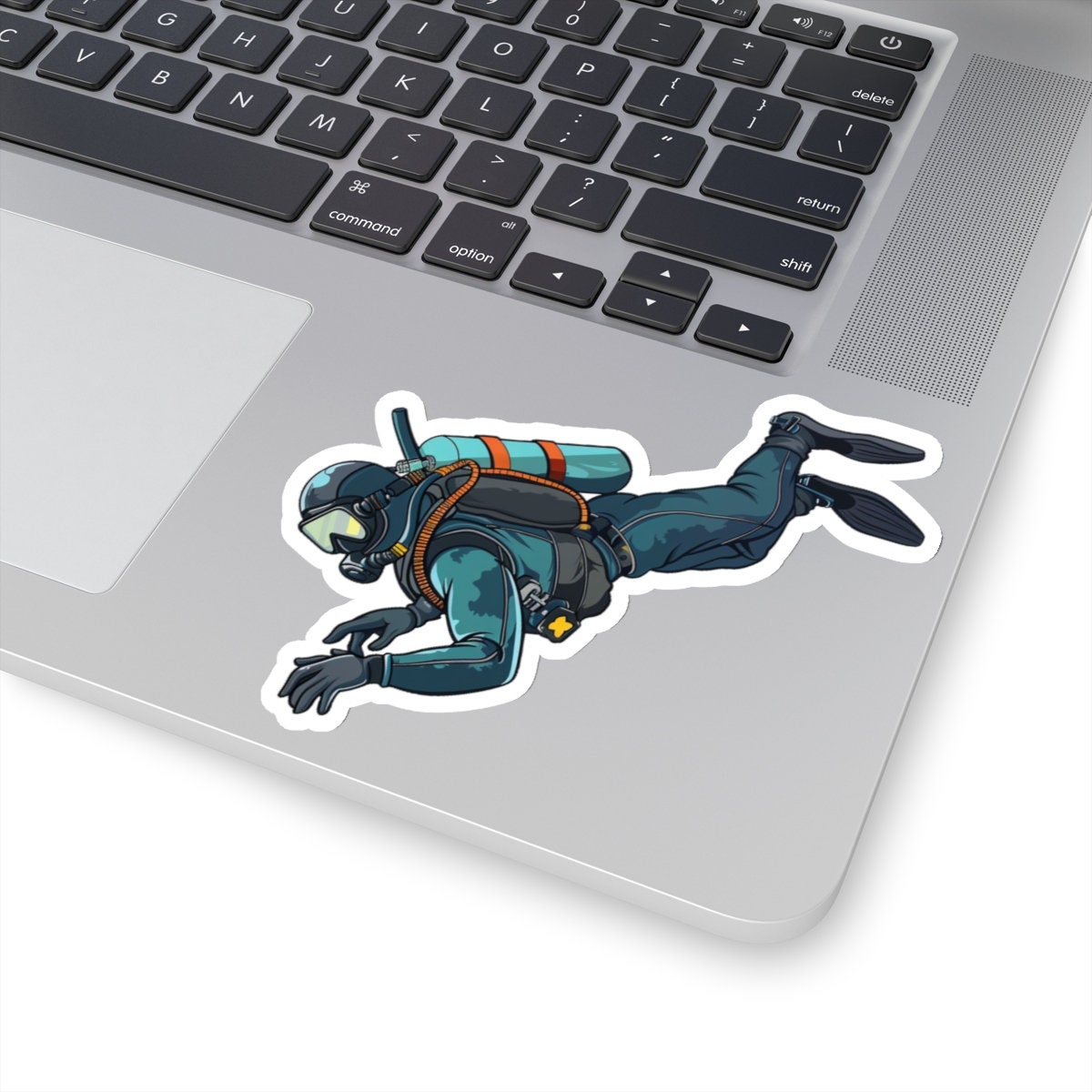 Dive Deep, Scuba Diver Sticker, Ocean Explorer Vibes - Etsy