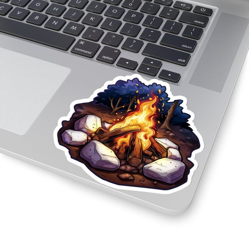 Campfire Vibes, Perfect for Roasting Marshmallows, Outdoor Adventure ...