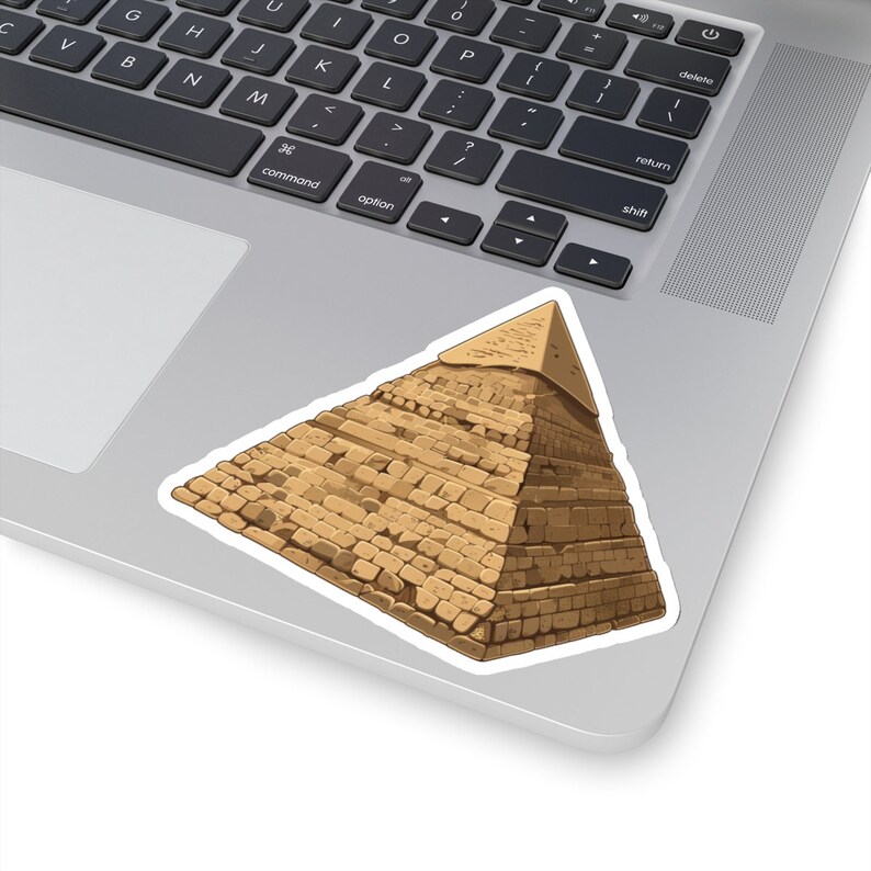 Explore Ancient Egypt, Pyramid, Vintage Style, Travel Sticker ...