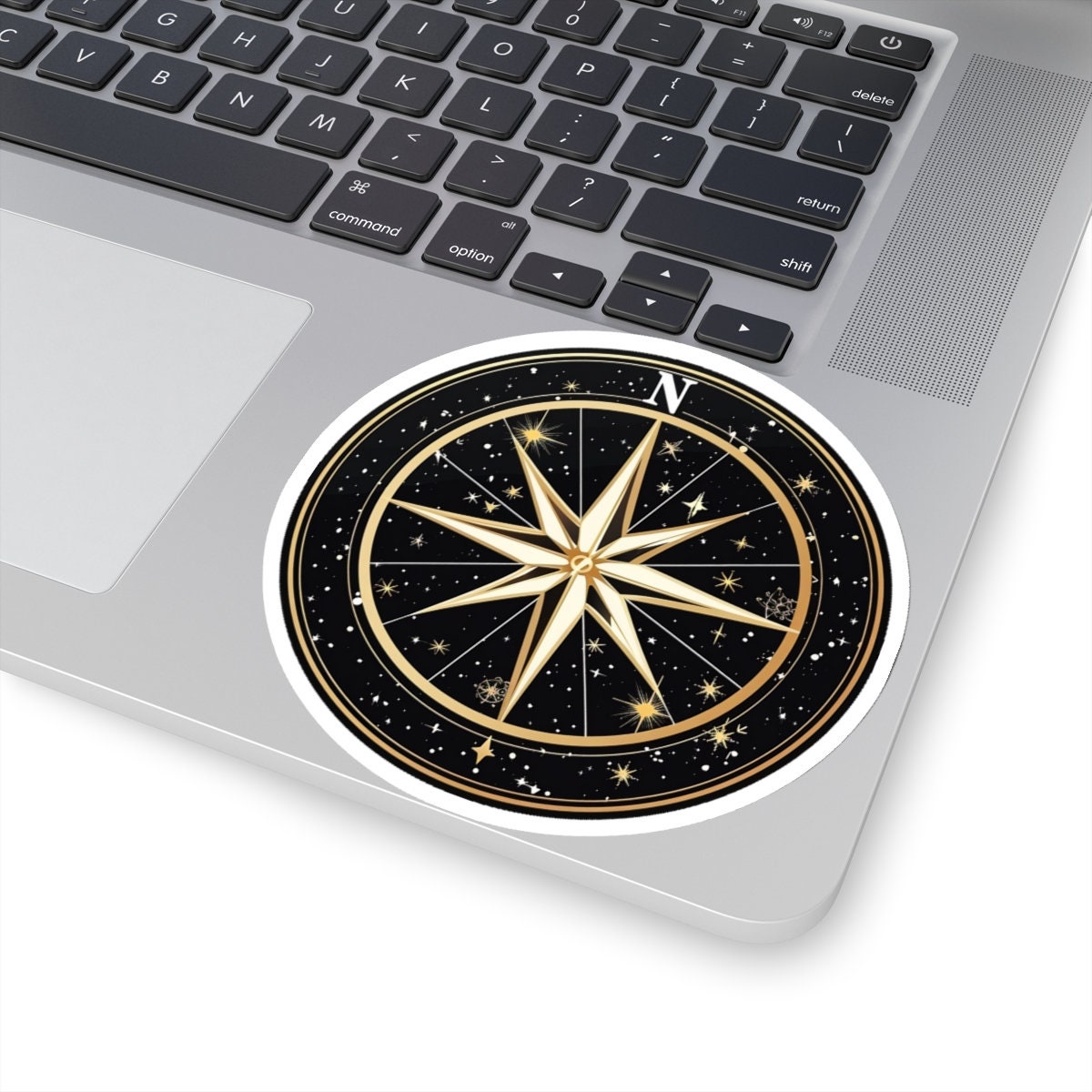 Find Your True North, Compass Sticker, Stars Decoration, Inspirational ...
