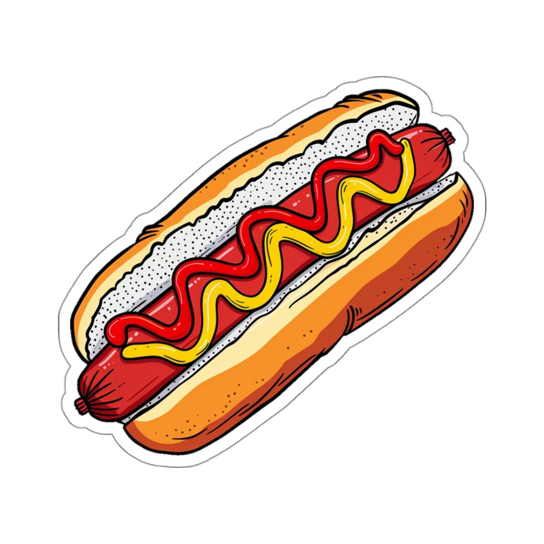 Grill Master’s Dream, Hot Dog Sticker, Perfect for Laptops and Water ...