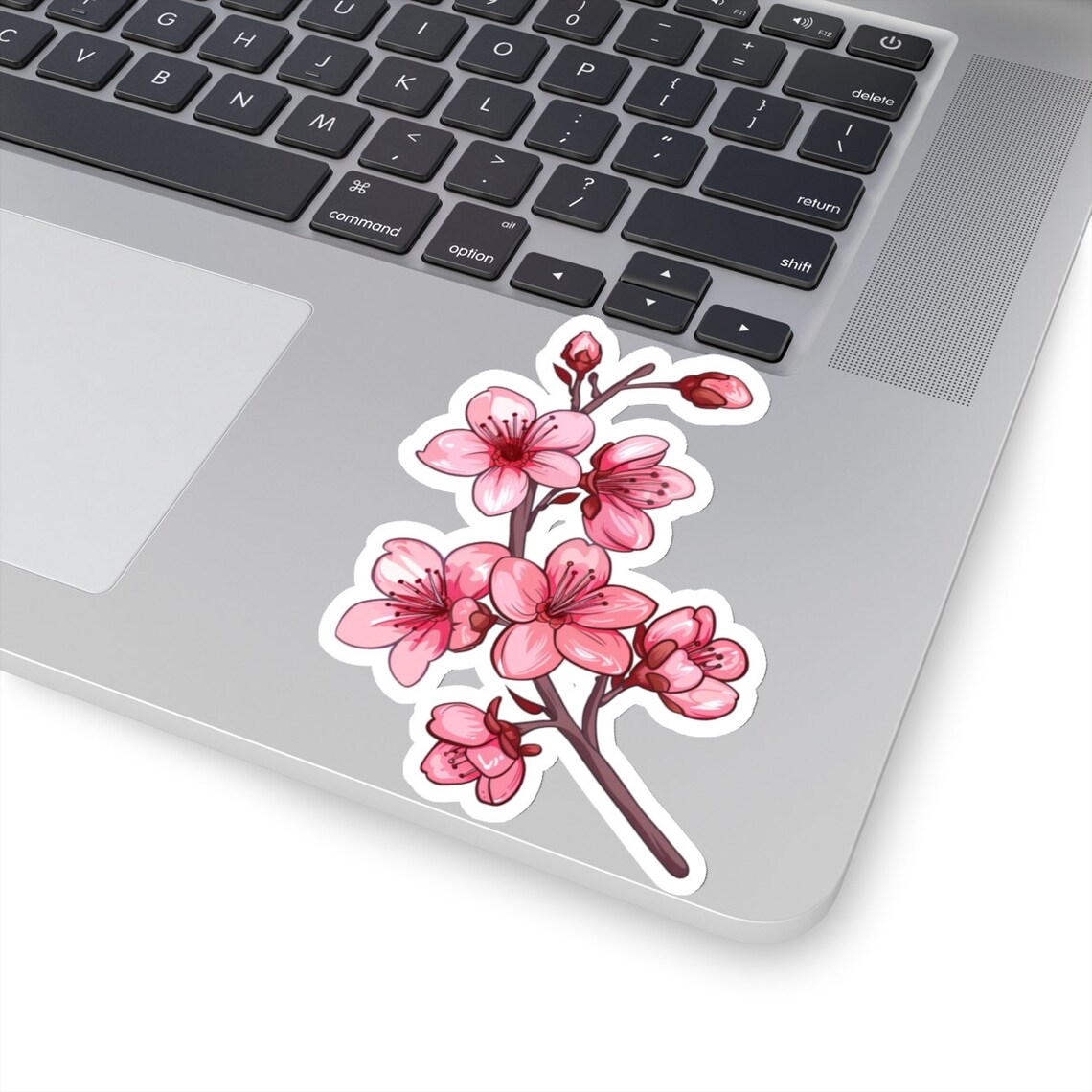 Cherry Blossom Bliss, Pink Sakura Decals, Nature-inspired Floral ...