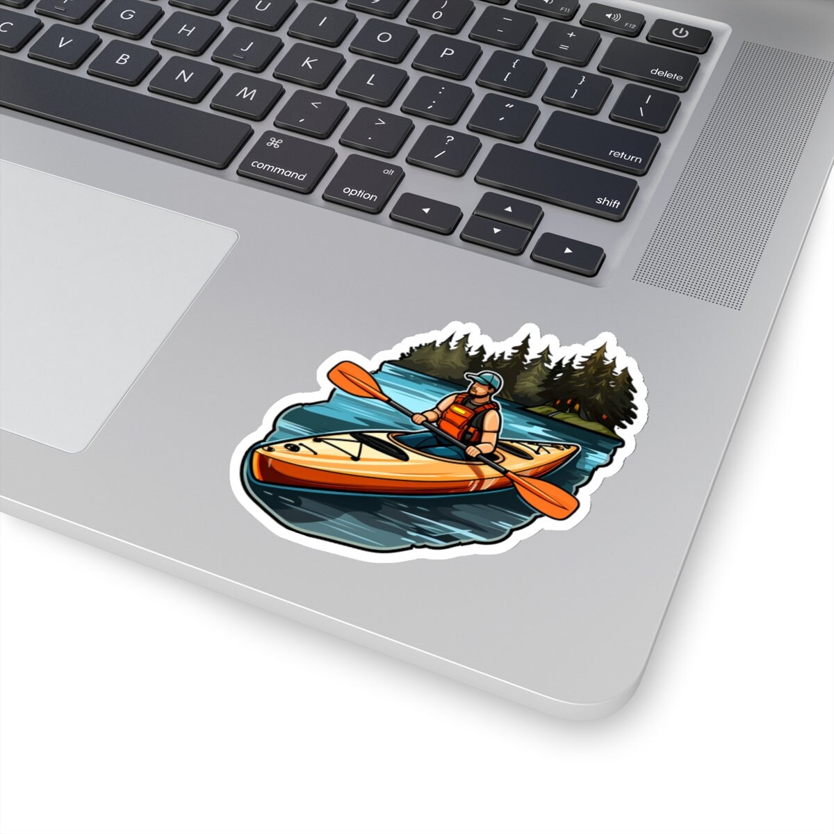 Adventure Awaits, River Kayak Sticker, Outdoor Water Sports, Kayaking ...