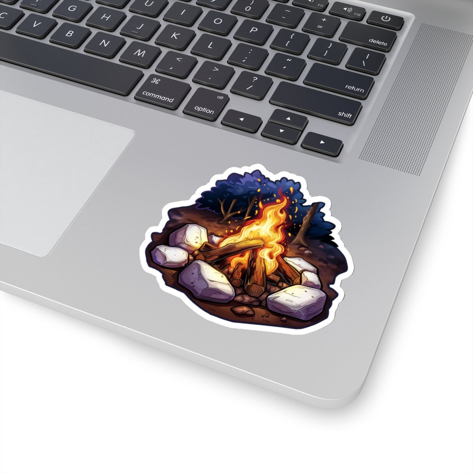 Campfire Vibes, Perfect for Roasting Marshmallows, Outdoor Adventure ...