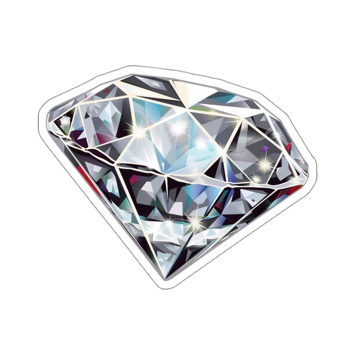 Shine Bright Like a Diamond, Sparkling Jewel Sticker, Perfect for ...