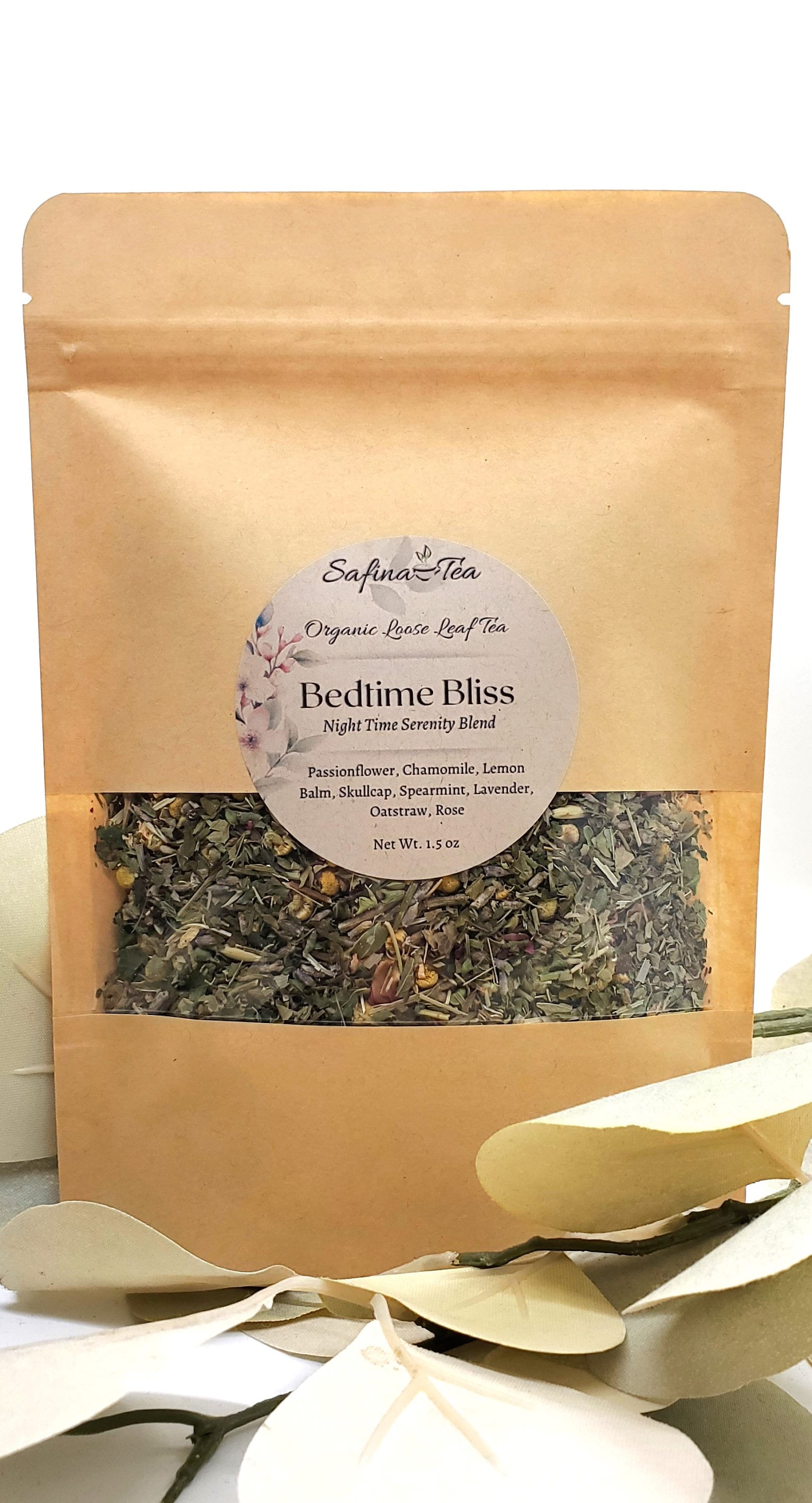 Bedtime Bliss, Serene Sleep Herbal Tea Blend, Passionflower, Night Tea ...