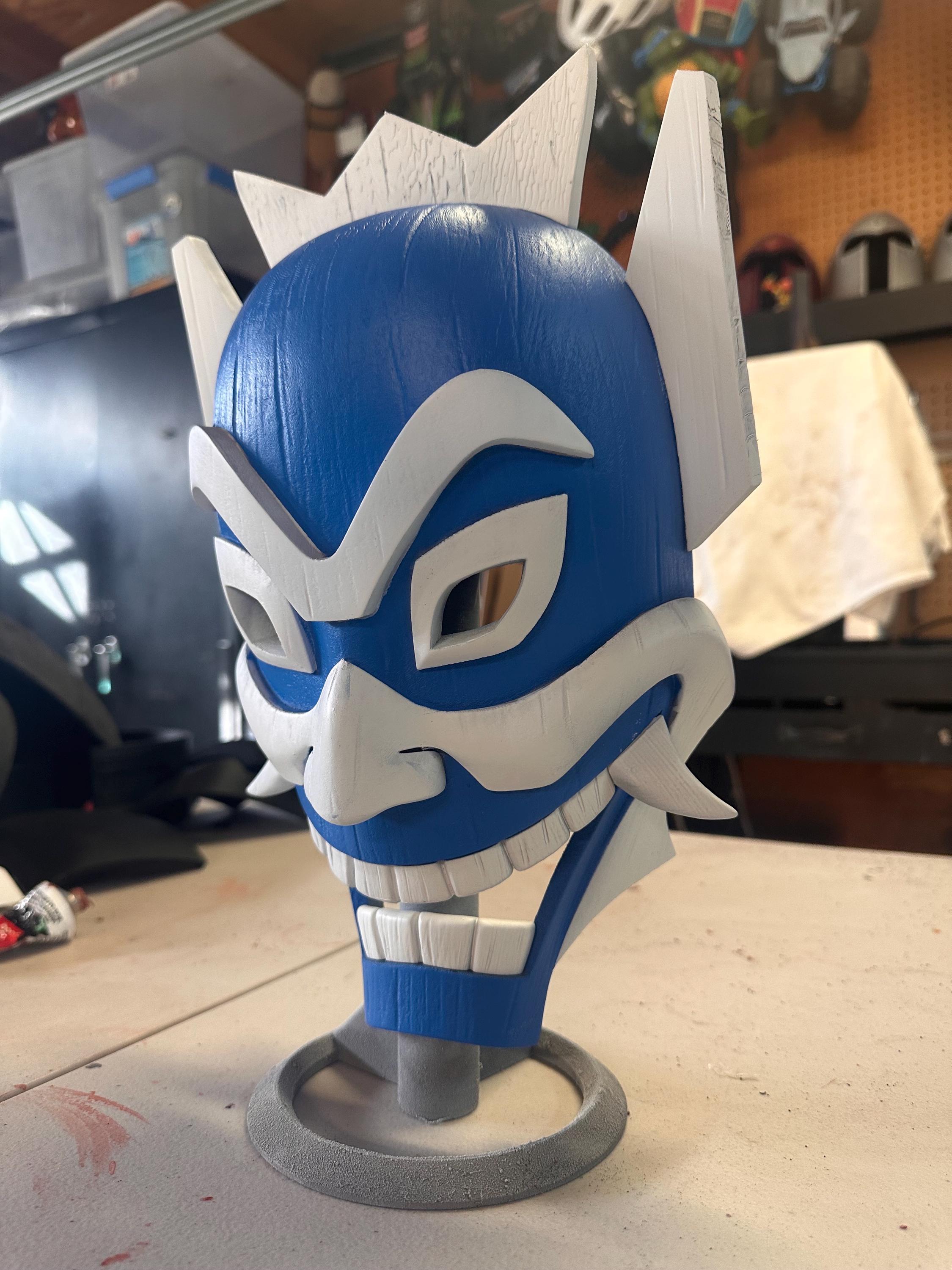 Blue Spirit Kabuki Mask Zuko/ 3D Printed - Etsy