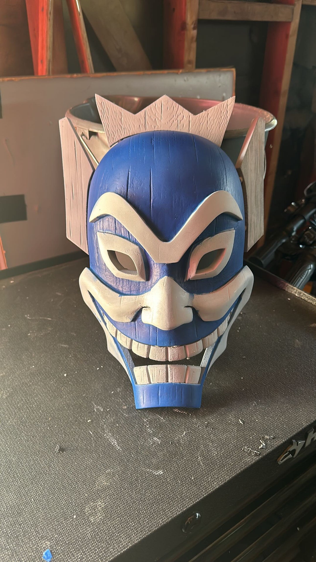 Blue Spirit Kabuki Mask Zuko/ 3D Printed - Etsy