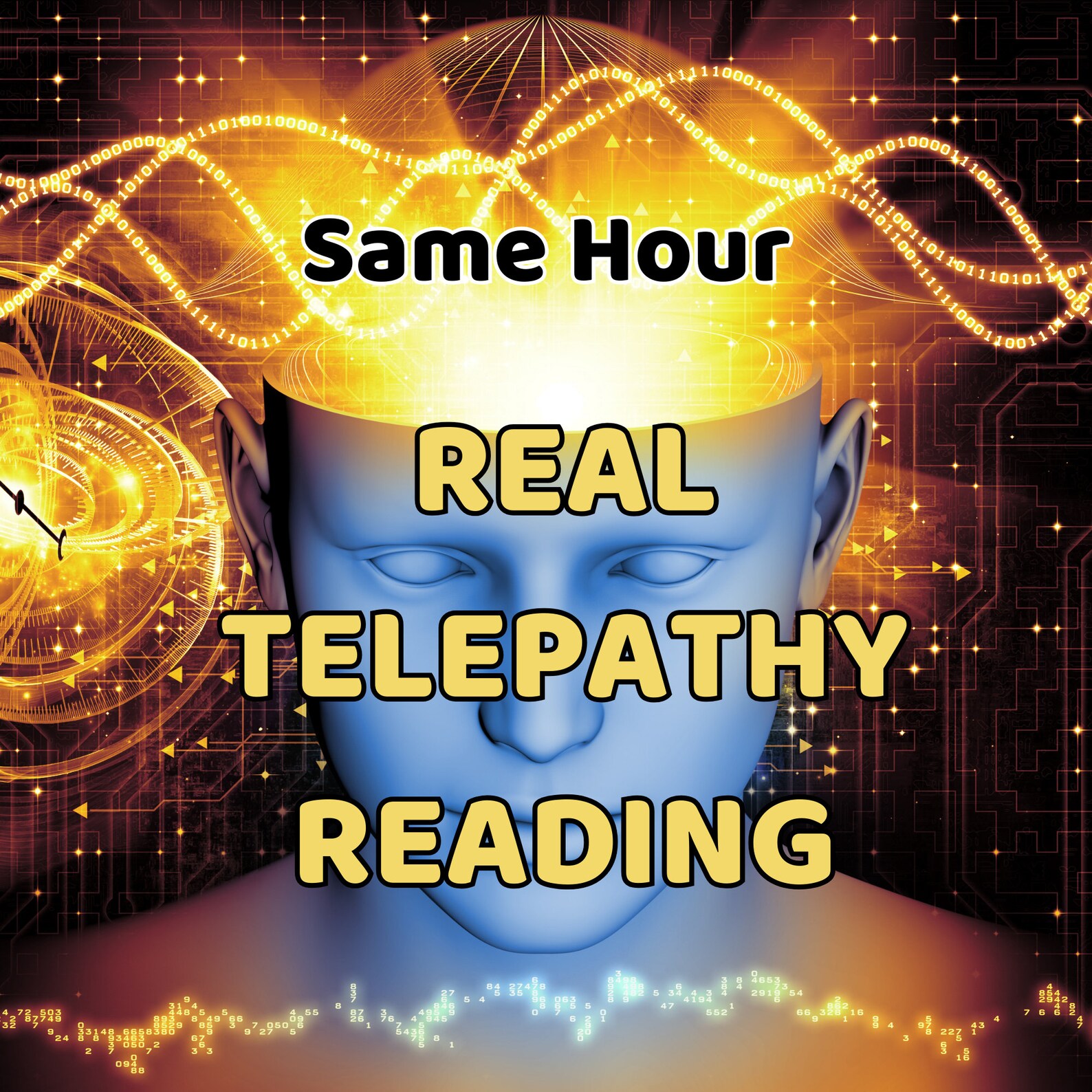 SAME HOUR real Telepathy Reading, Empathy, Mind Reading, Psychic ...