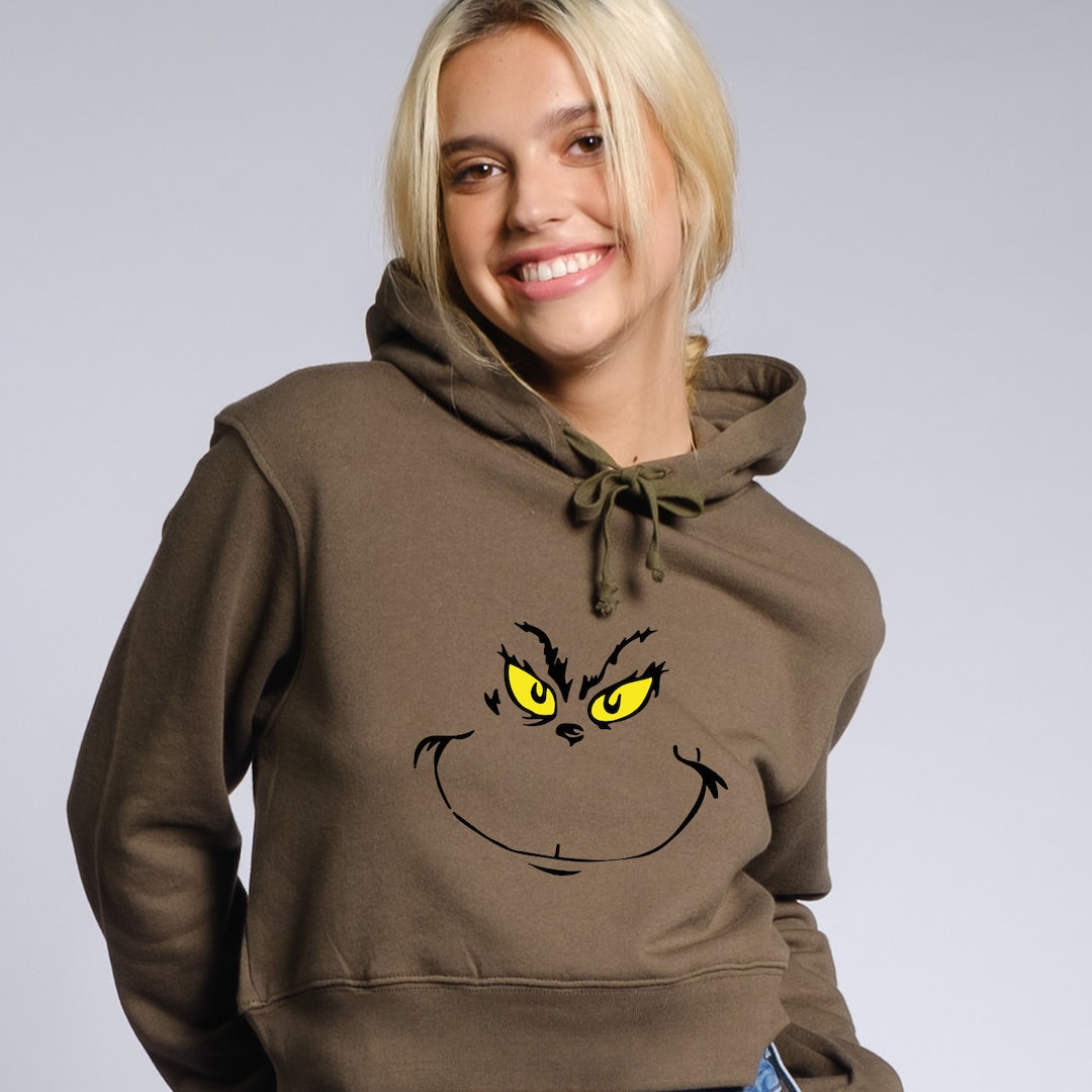Grinch Eyes Grinch Face Yellow Eyes Cute Christmas - Etsy