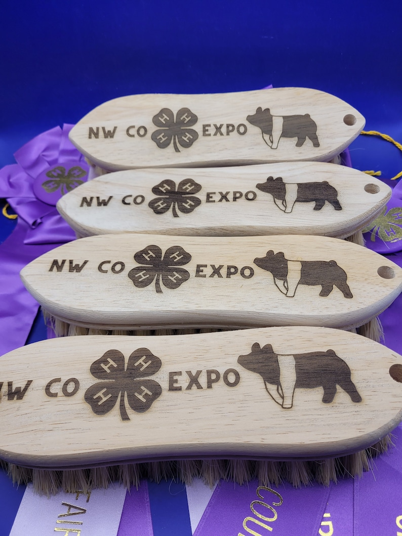 Personalized Show Pig Brush: Engraved Livestock Award - Etsy