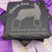 Custom Show Sheep Slate Coaster Set: Thank Ewe Gift - Etsy