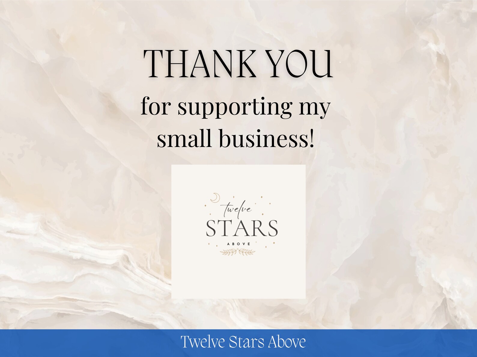 Bakery Thank You Card, Thank You Card, Canva Editable, Bakery Business ...