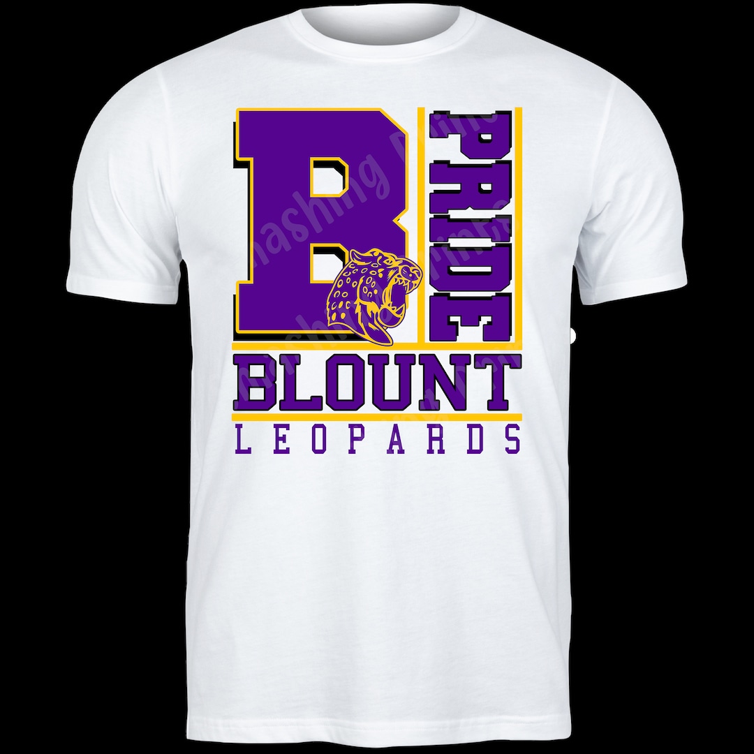 Blount Leopards, Mattie T Blount, Leopard Png - Etsy