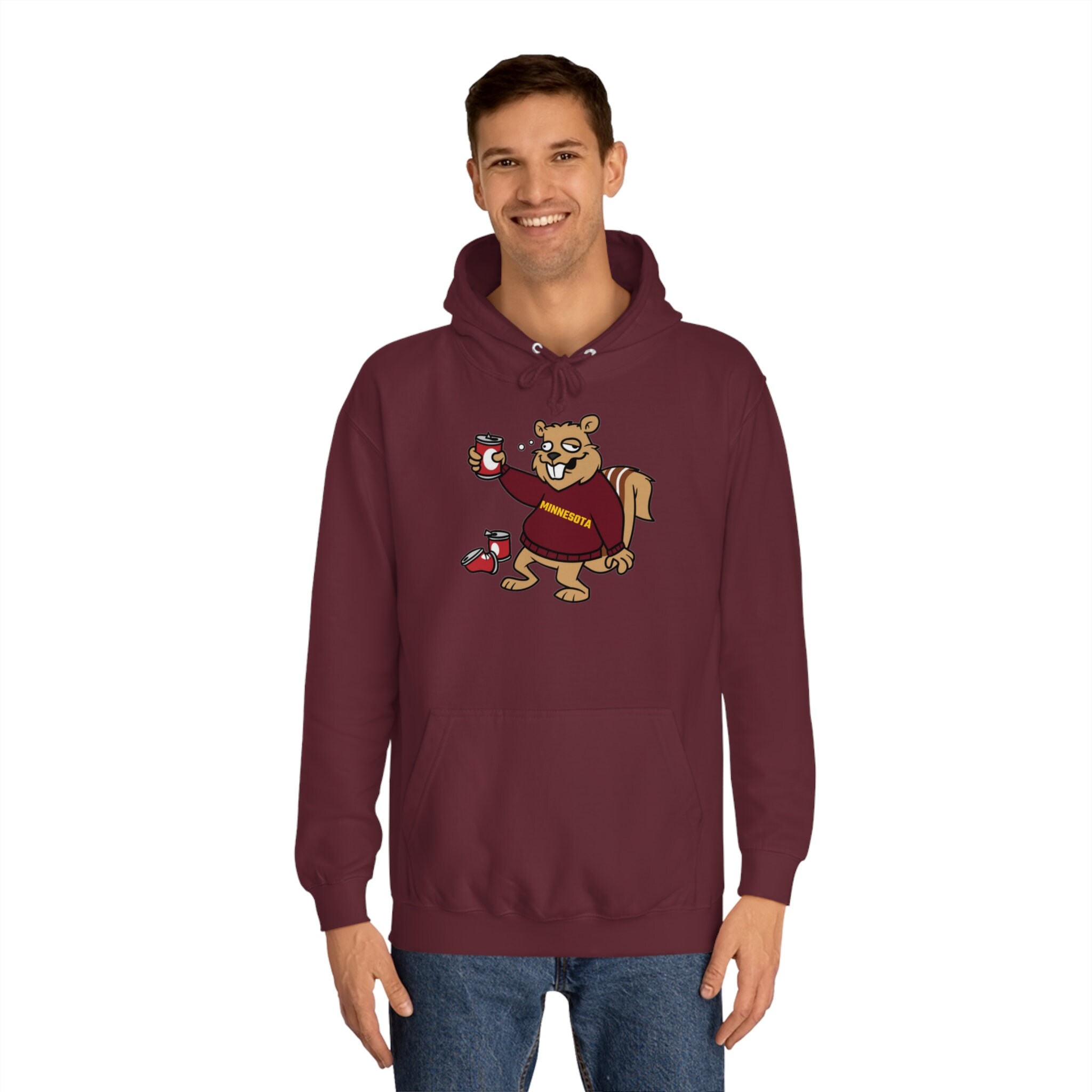 Drunk Minnesota Gophers Hoodie - Etsy