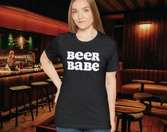 Beer Babe Tee - Etsy