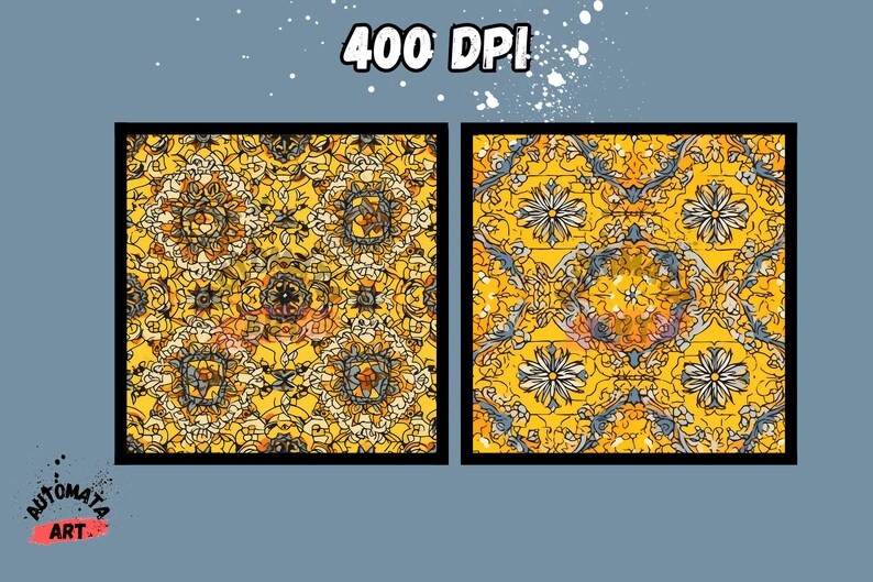 25 Andalusian Tiles Seamless Patterns Digital Paper Set, High Quality ...