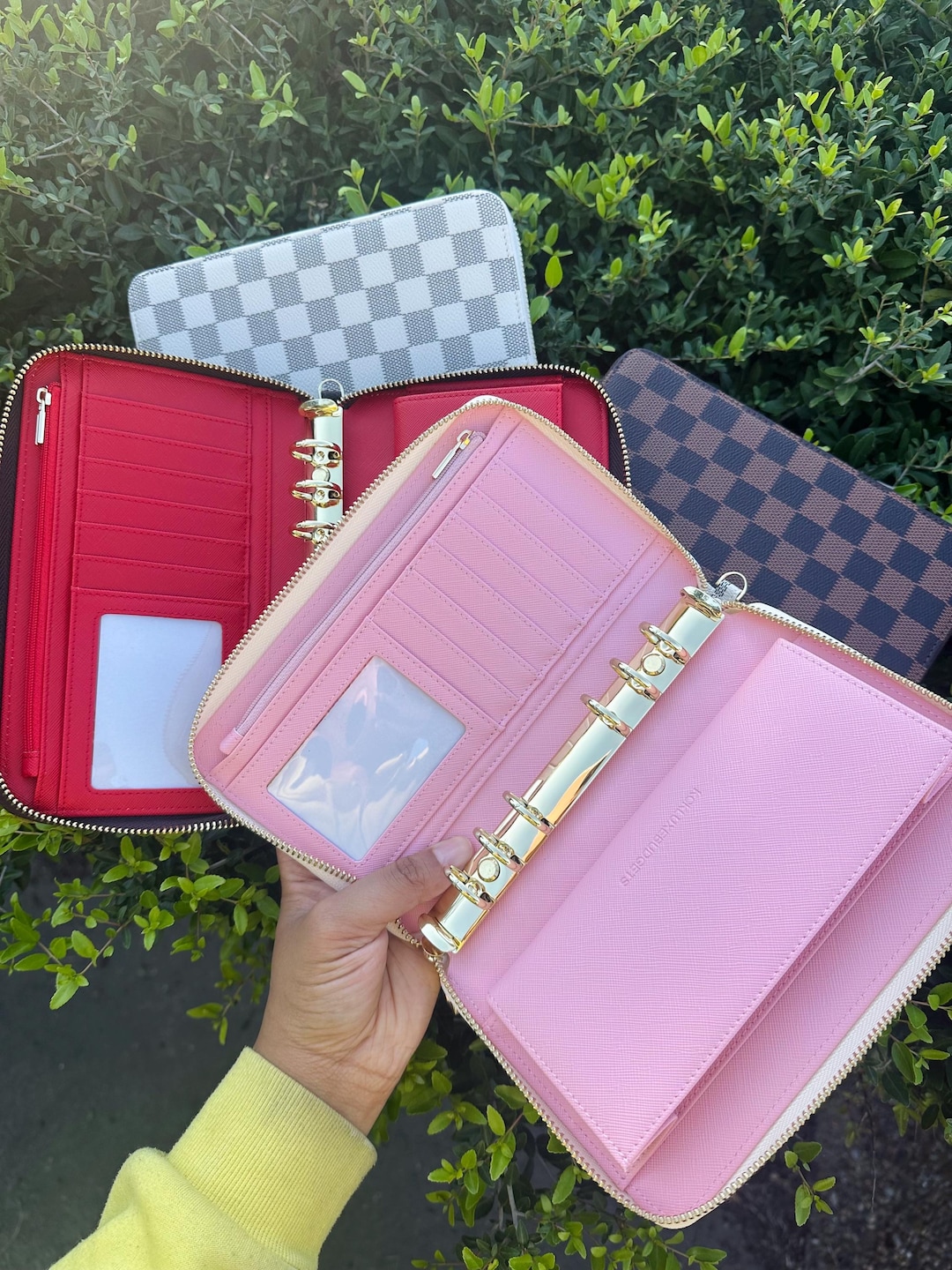 A6 Budget Binder,budget Binder,checkered A6 Binder,a6 Zippy Wallet,a6 ...