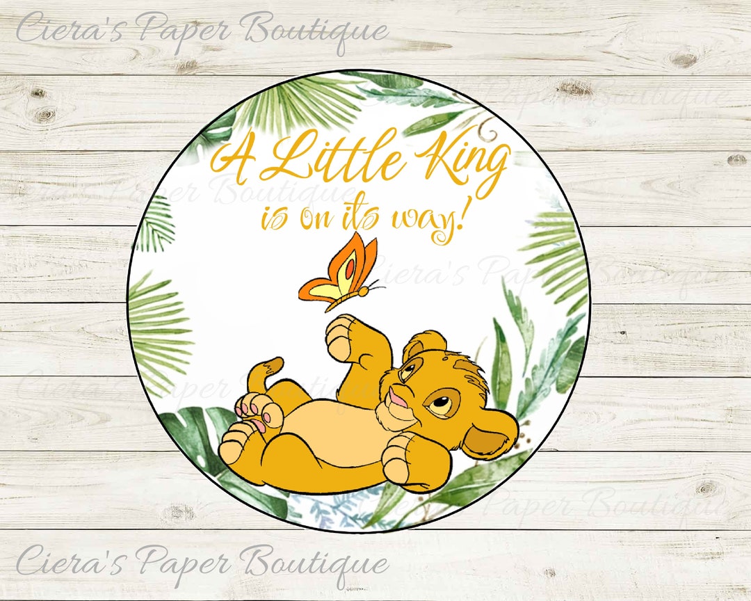Baby Simba Label - Etsy