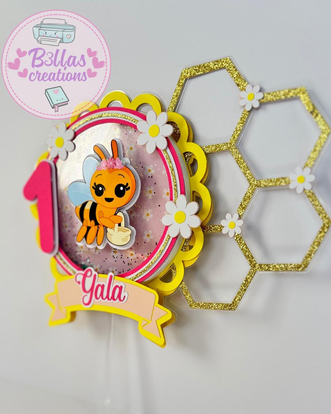 Little Bee Cake Topper - Etsy