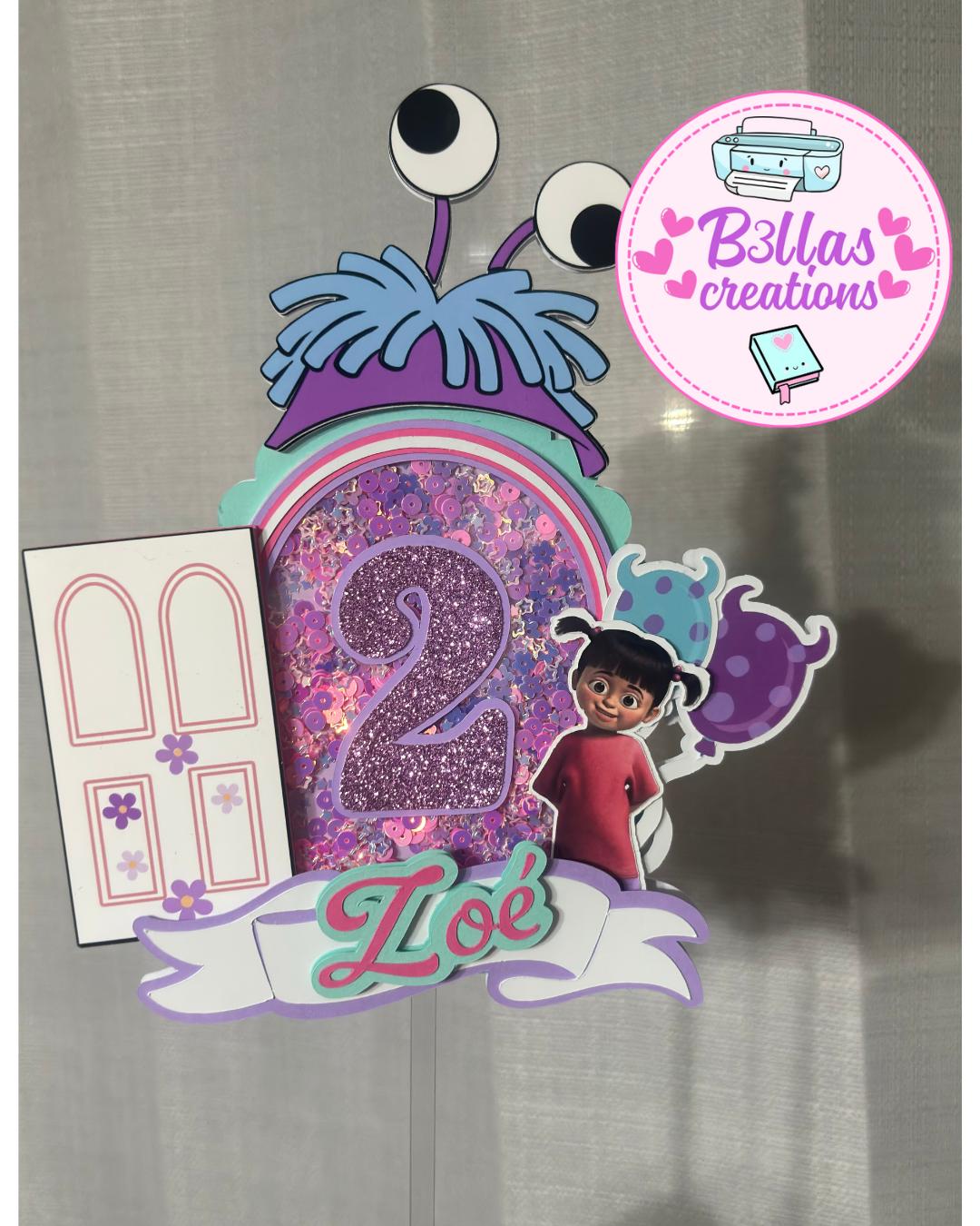 Cake Topper Boo, Monster INC - Etsy