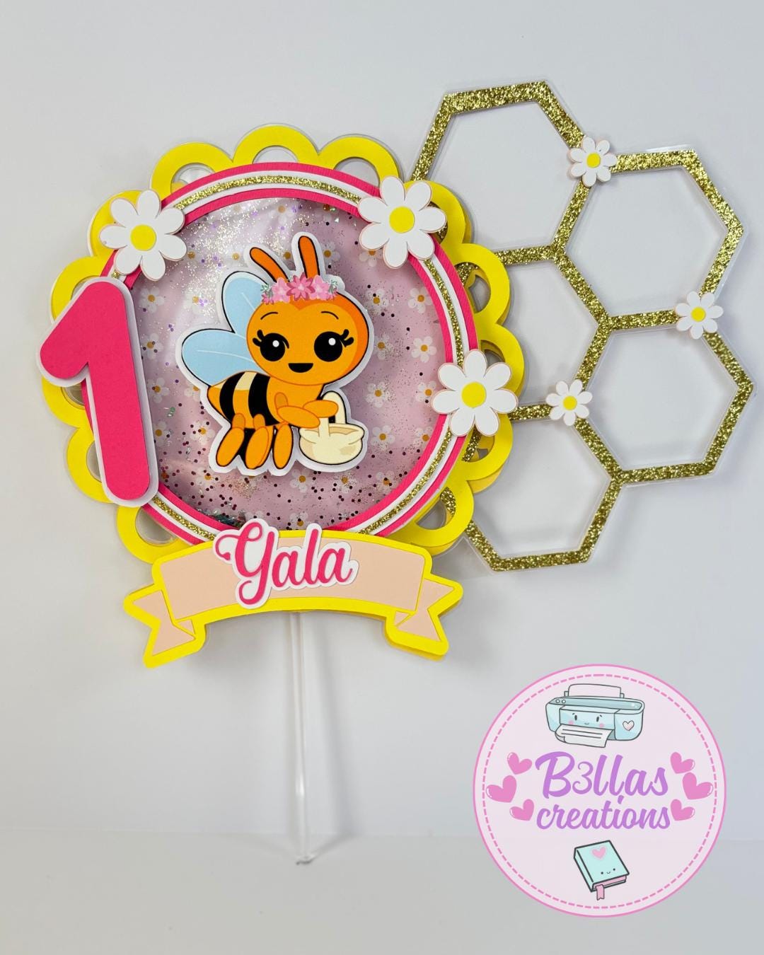 Little Bee Cake Topper - Etsy
