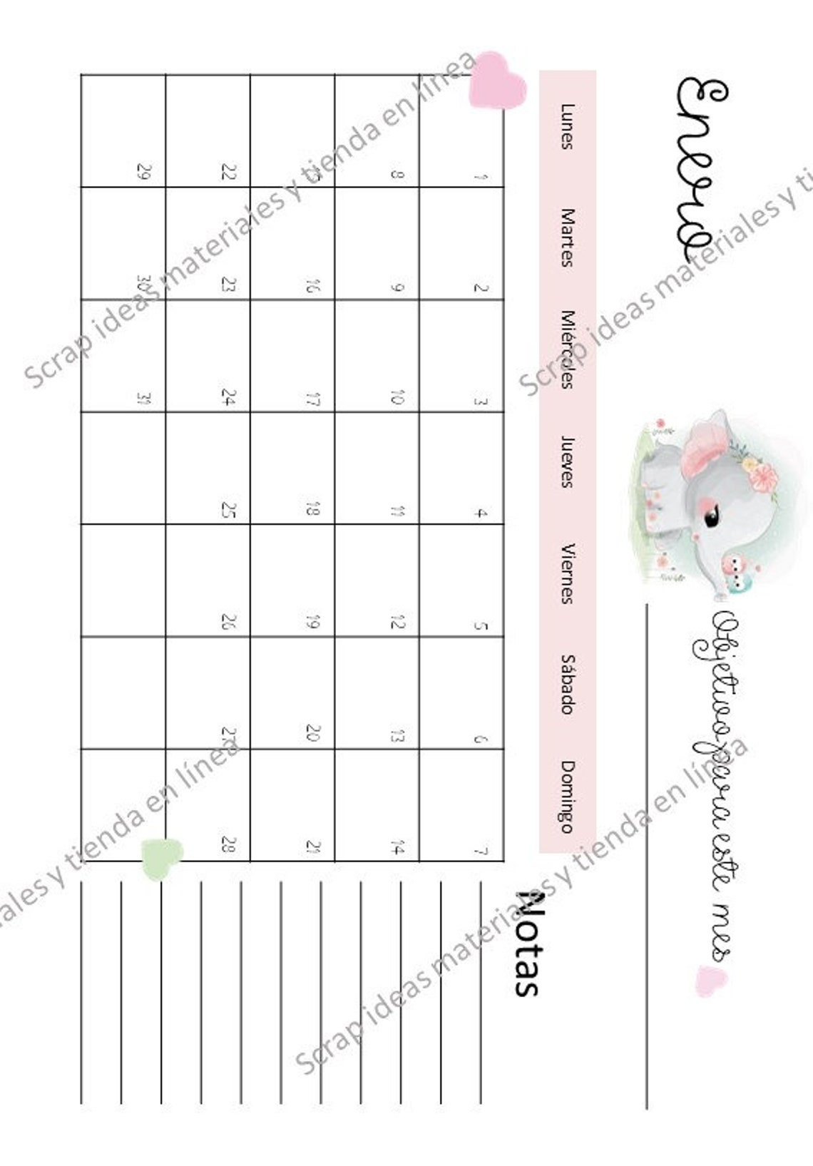 Agenda 2024, Agenda Imprimible, Agenda Editable En Powerpoint, Agenda ...
