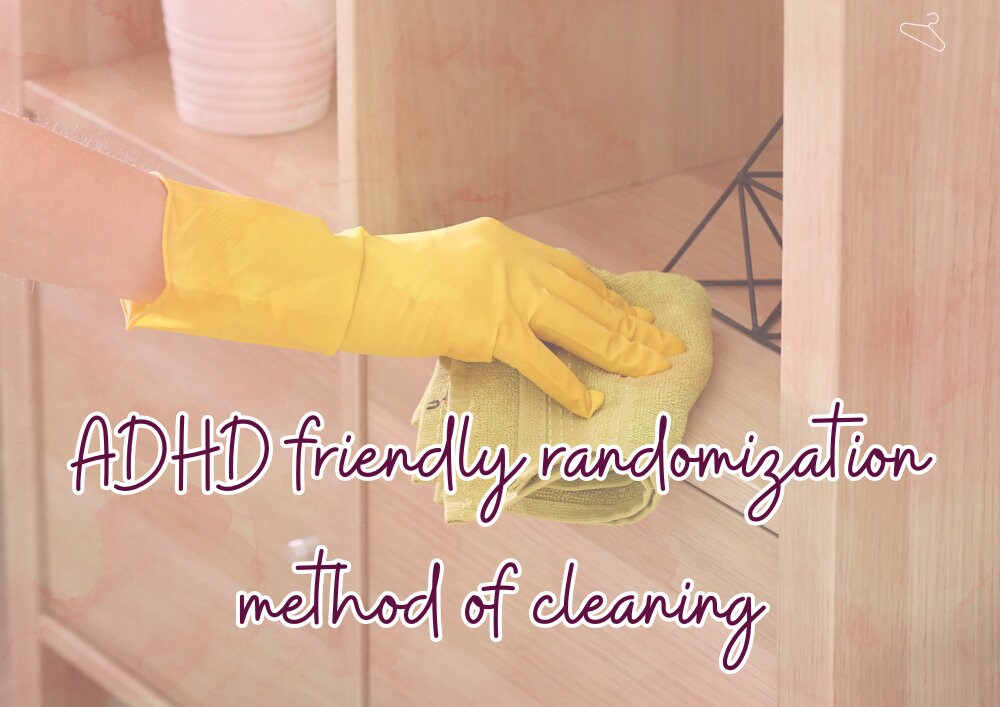 ADHD House Chores Flashcards | Decluttering Feature - Etsy