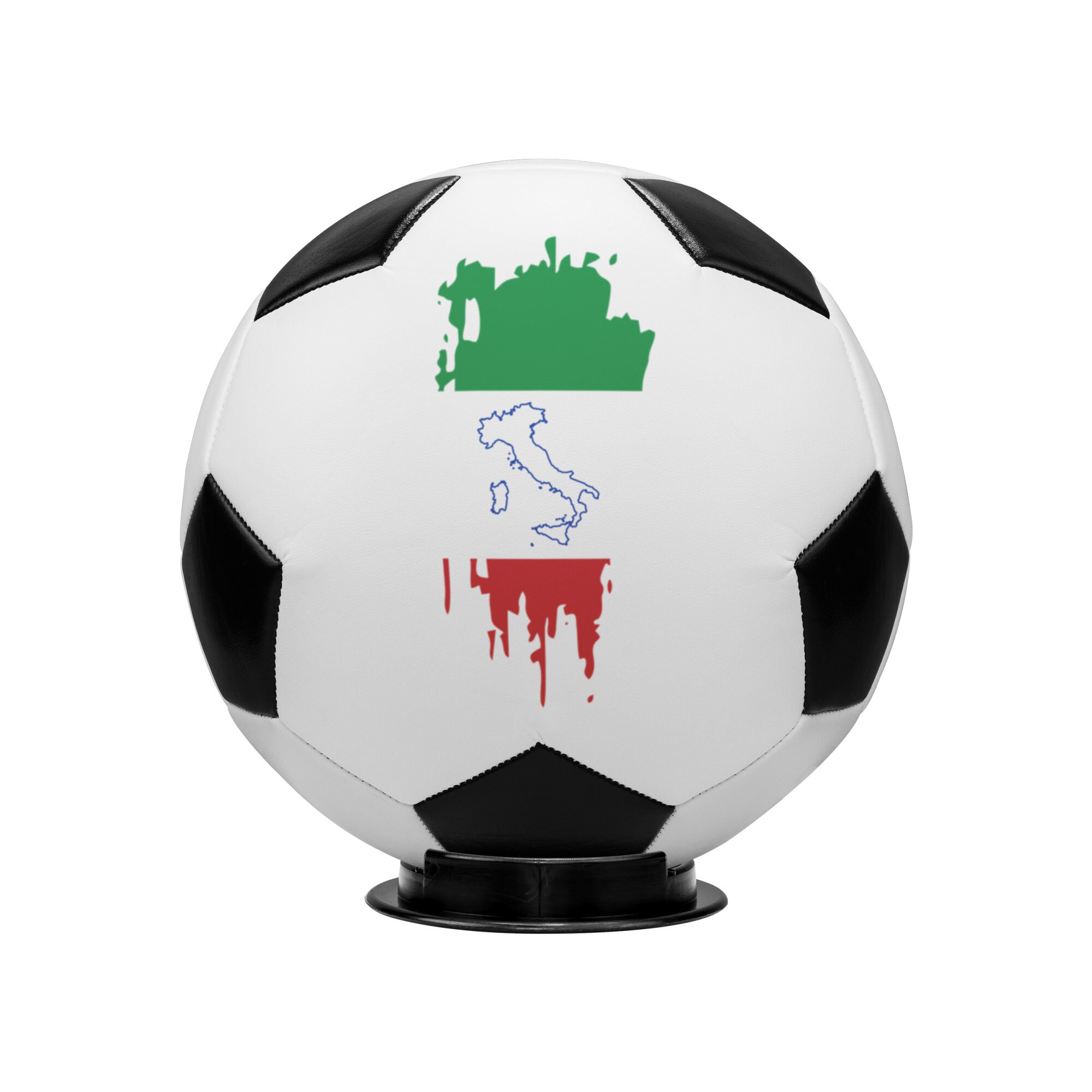 Map Flag of Italy Soccer Ball Gift Italian Boy Girl Team Player Game ...