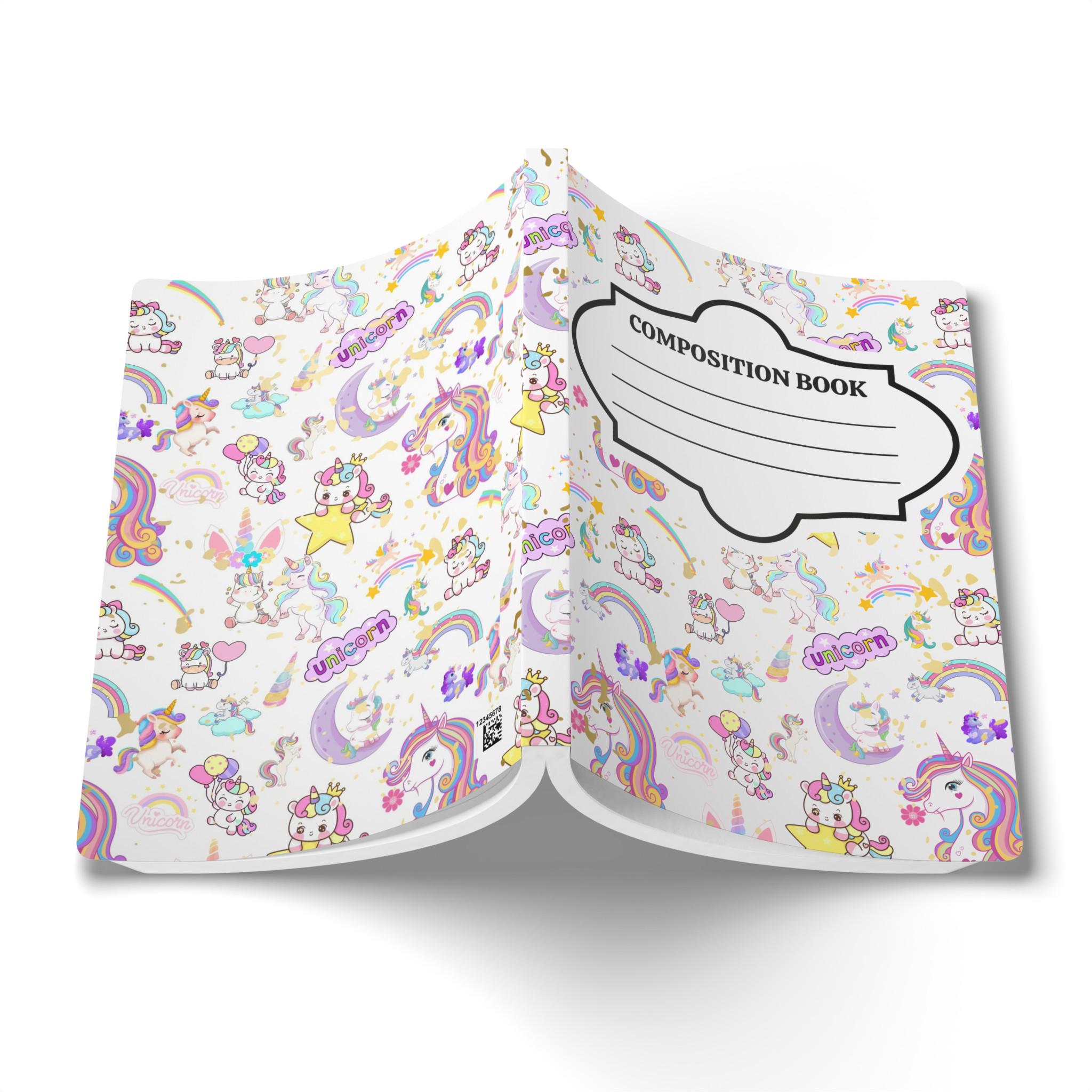 Softcover Composition Coloring Book Journal (with Inside Prints) Kids ...