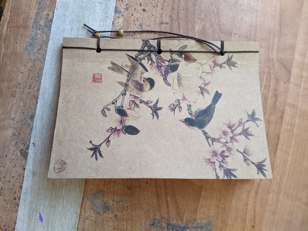 Japanese Minimalist Art Notebook, W/sketches &words Inside - Etsy