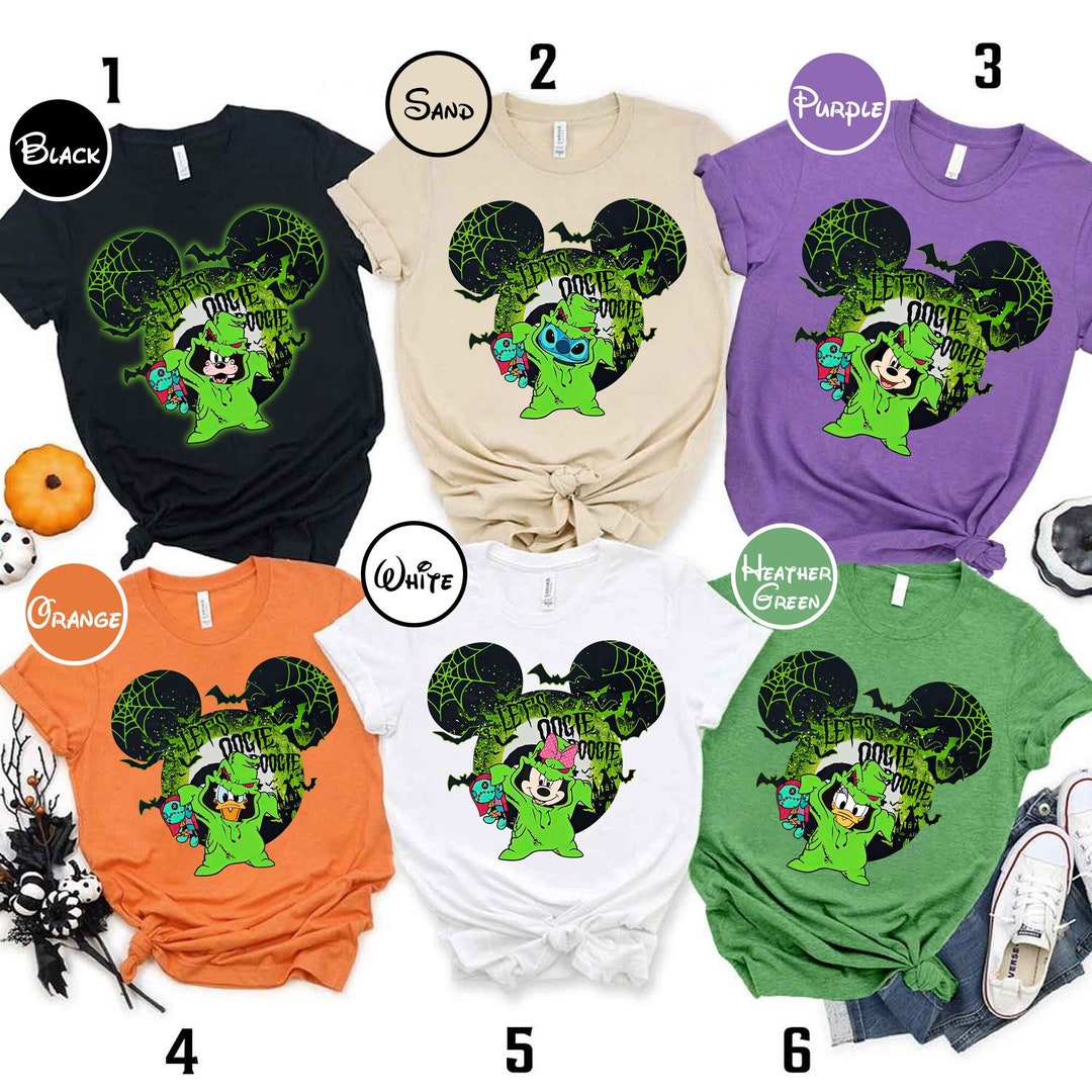 Oogie Boogie Bash Shirt Mickey Minnie Mouse Cosplay Shirt - Etsy
