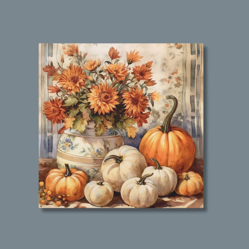 Fall Canvas Wall Art - Etsy