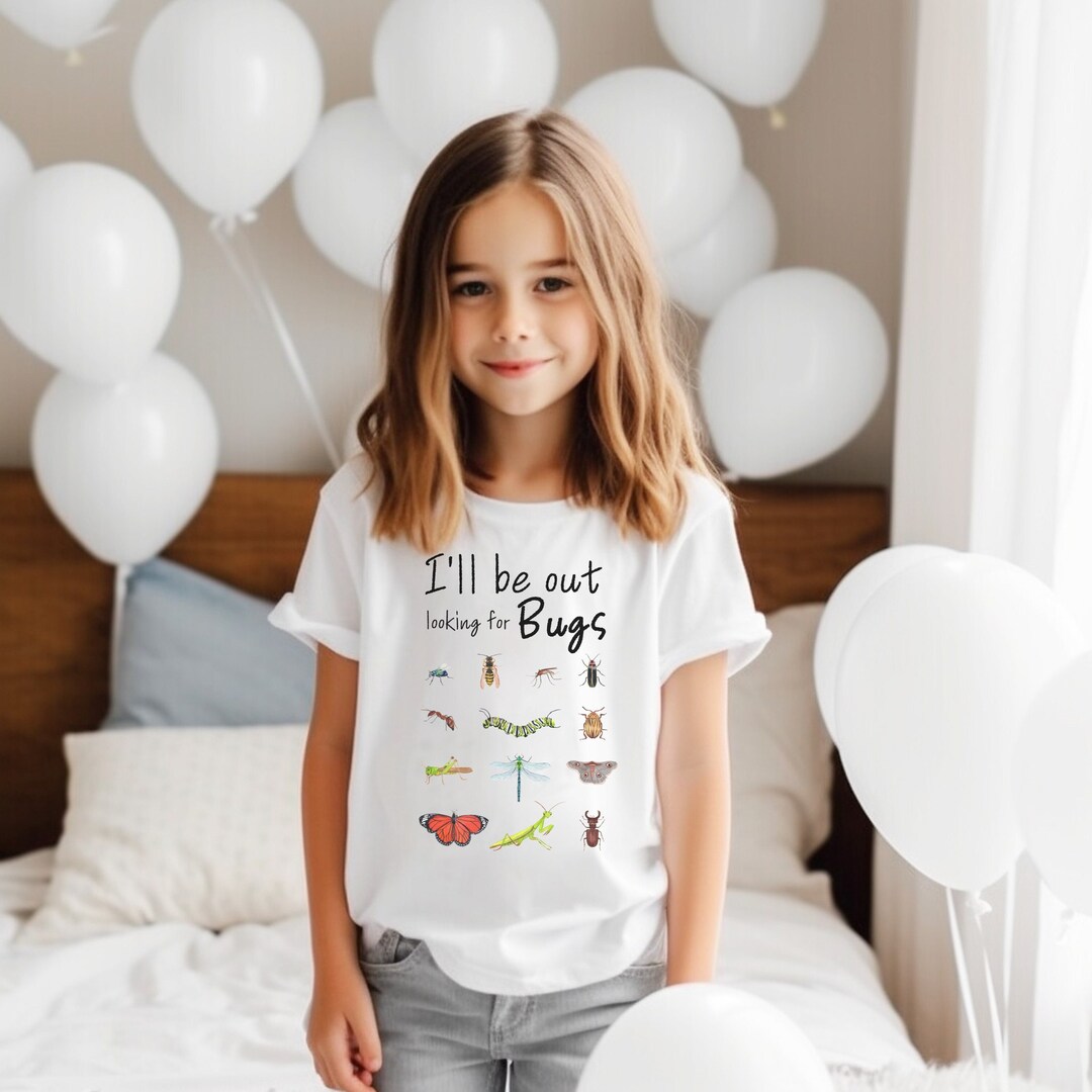 Kids Bug T-shirt Insect Shirt for Kids Entomology Shirt Gift for Bug ...