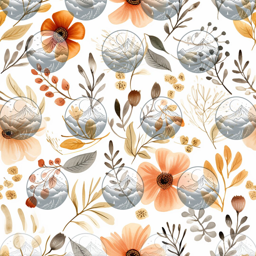 Fall Floral Backgrounds | Floral Pattern | Spring Floral | Fall Floral ...