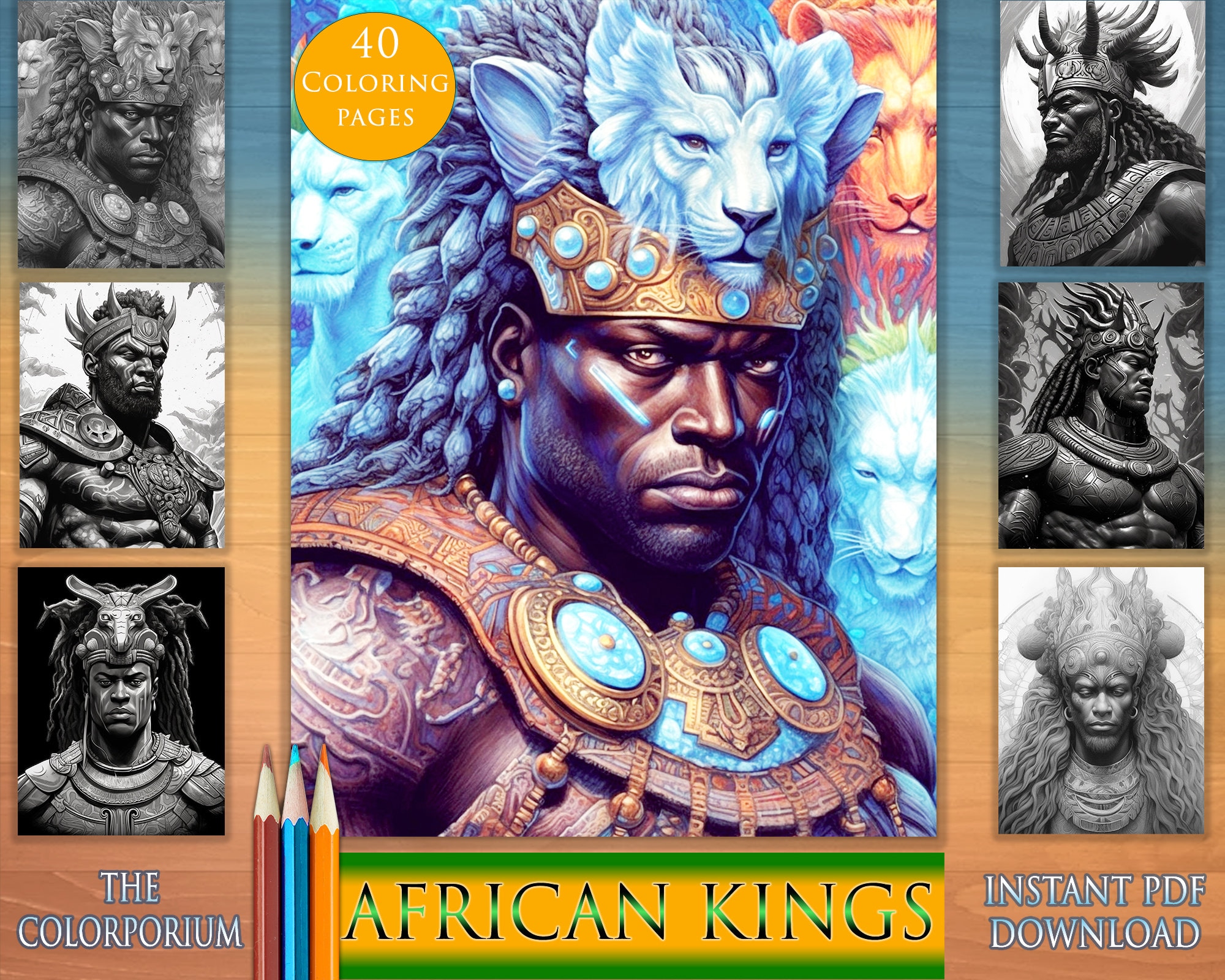 African Kings Art