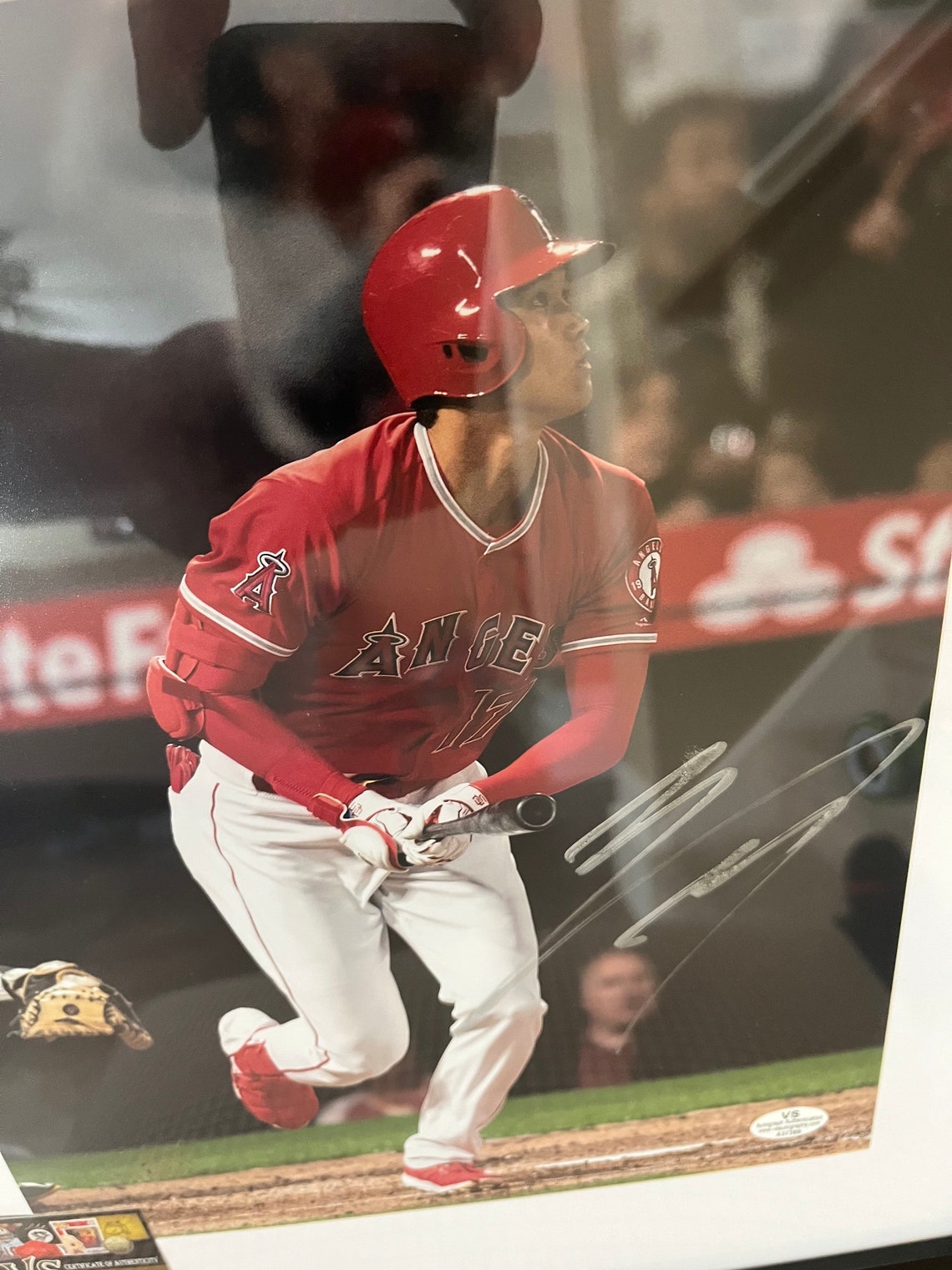 Shohei Ohtani Autographed Picture With VS COA - Etsy Canada