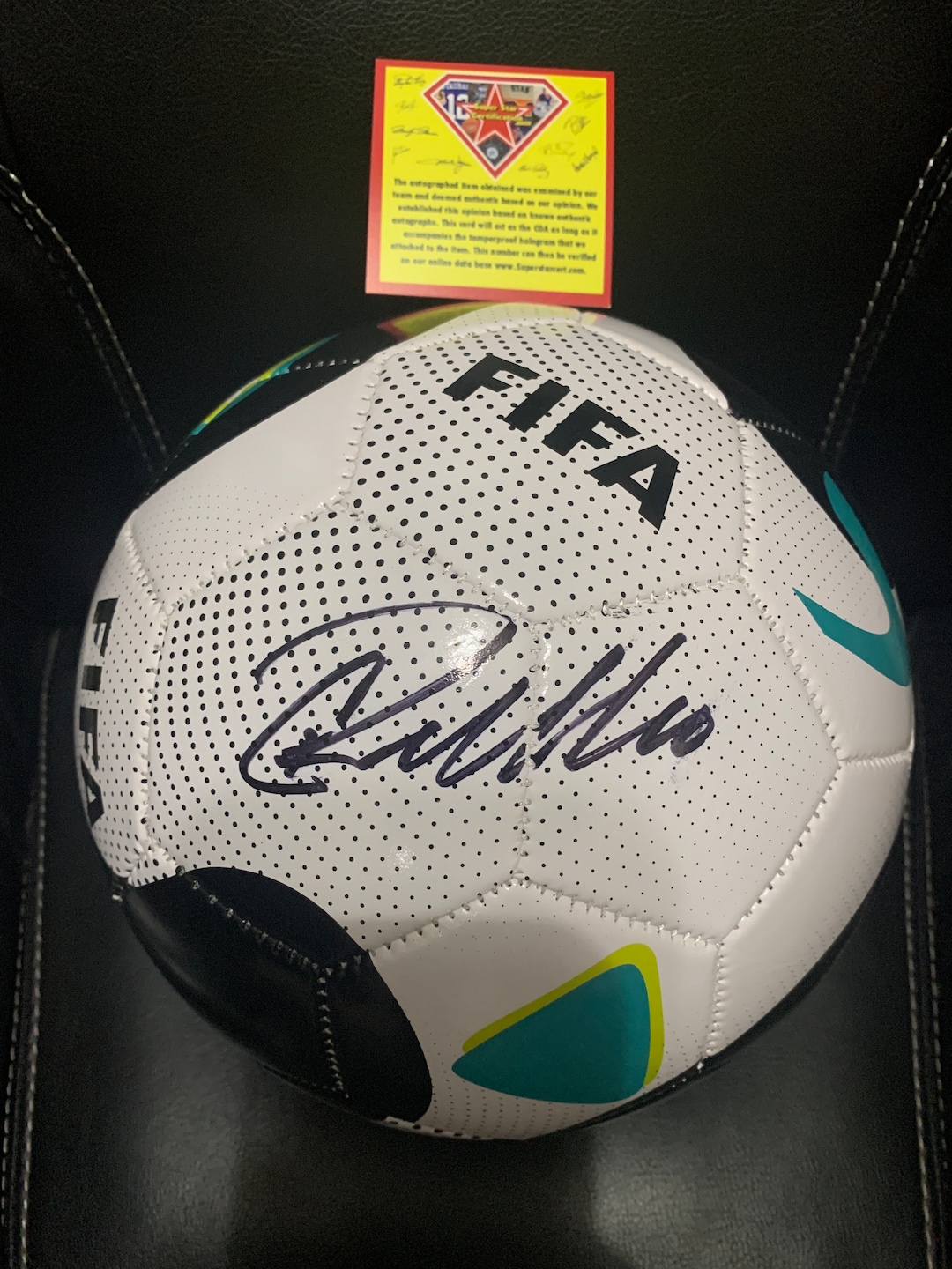 Cristiano Ronaldo CR7 Autographed Soccer Ball Futbol Authentic - Etsy