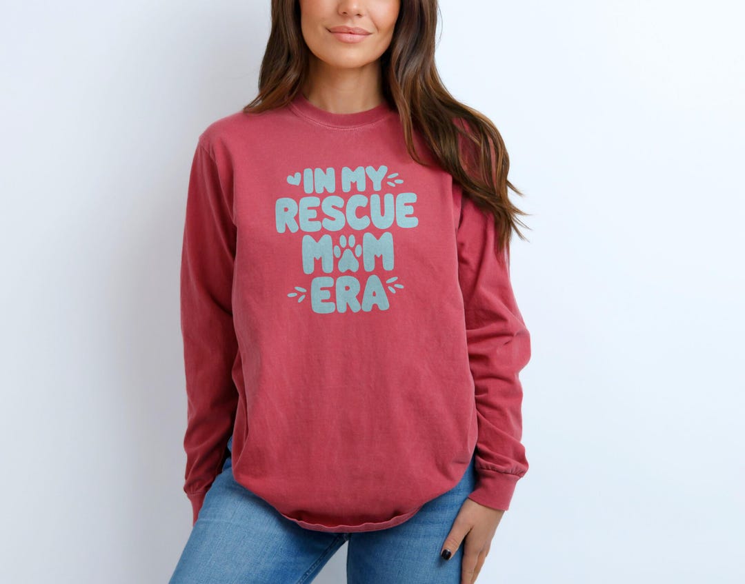 Rescue Mom Era Comfort Colors Shirt, Volunteer Foster Adopt Kittens ...