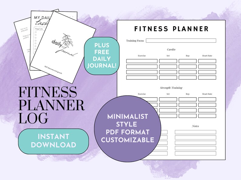 Fitness Planner, Exercise Log, Workout Tracker, Weight Management ...
