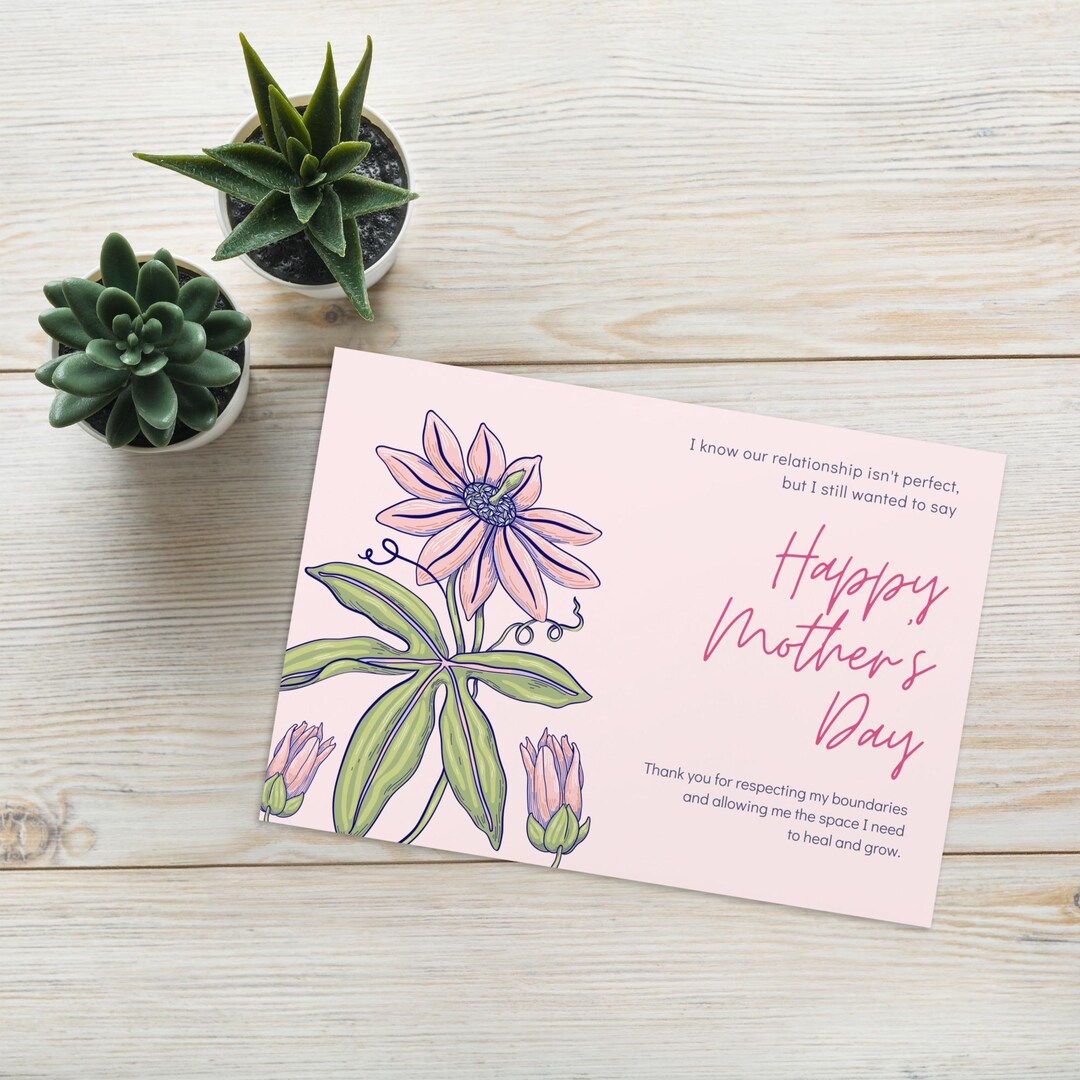 Mother's Day Card for Distant, Strained Relationship, No Contact ...