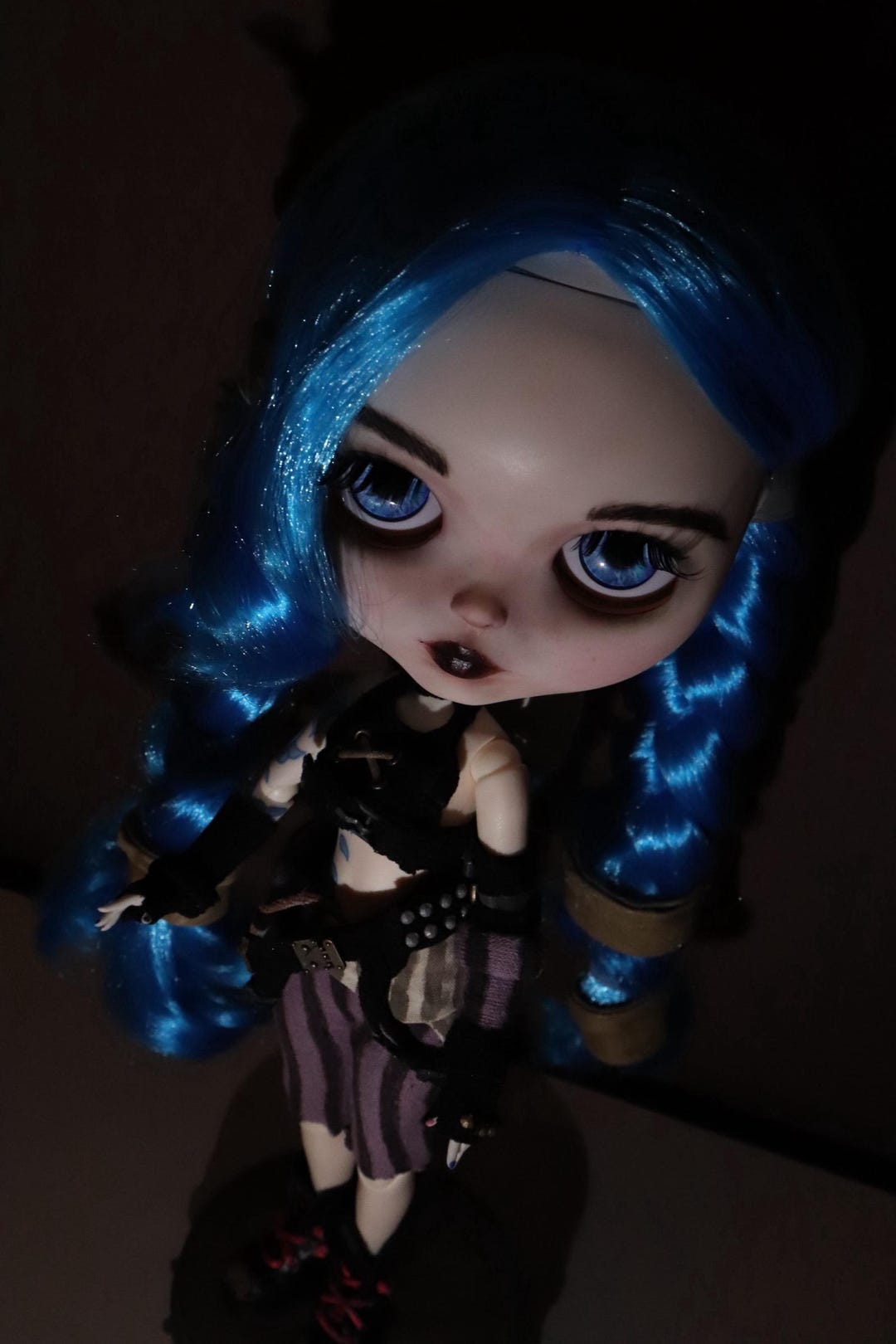 Blythe Custom Jinx Arcane Doll League of Legends - Etsy