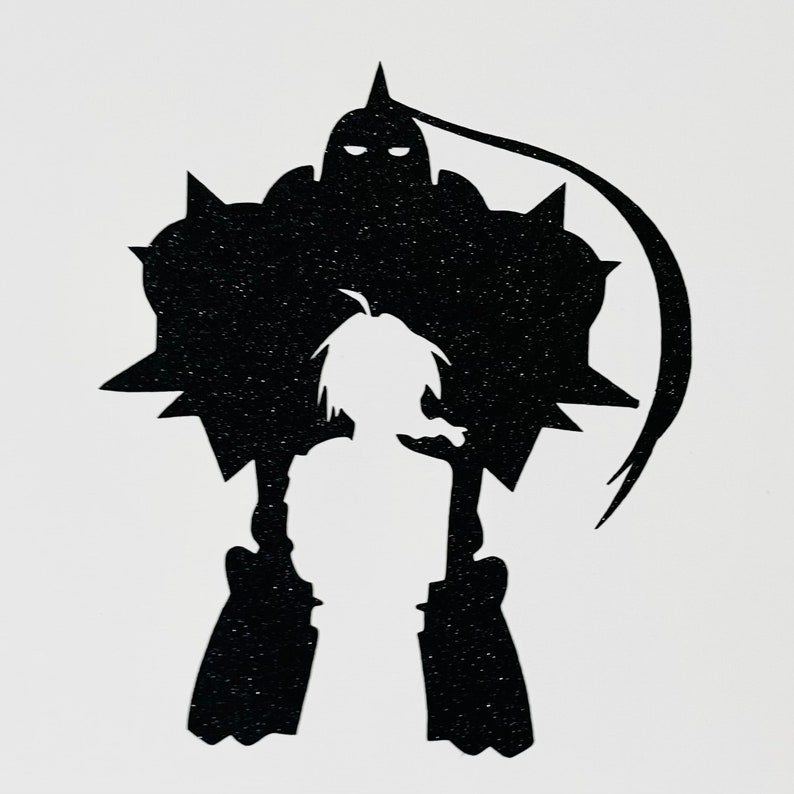 FMA Elric Boys Vinyl Shimmer Decal Sticker - Etsy
