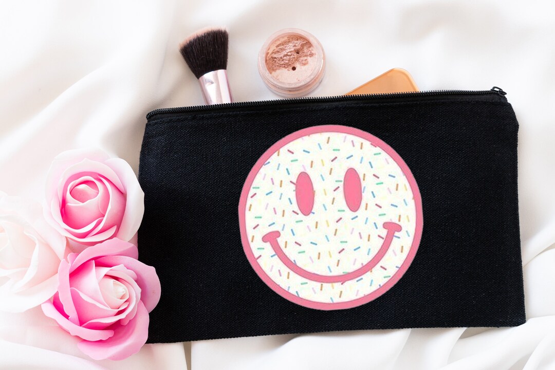Smiley Makeup Bag - Etsy